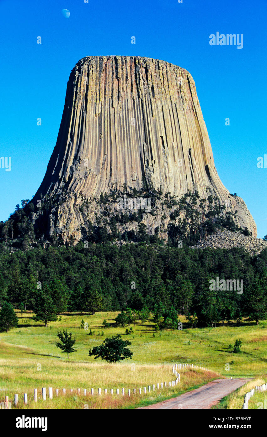 DEVILL S TOWER WYOMING USA Stock Photo - Alamy