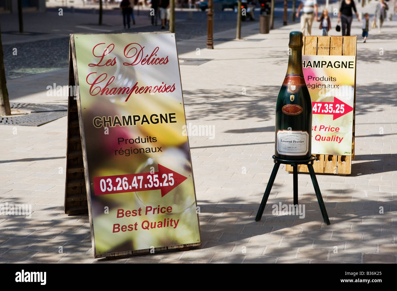 champagne promotion reims france Stock Photo - Alamy