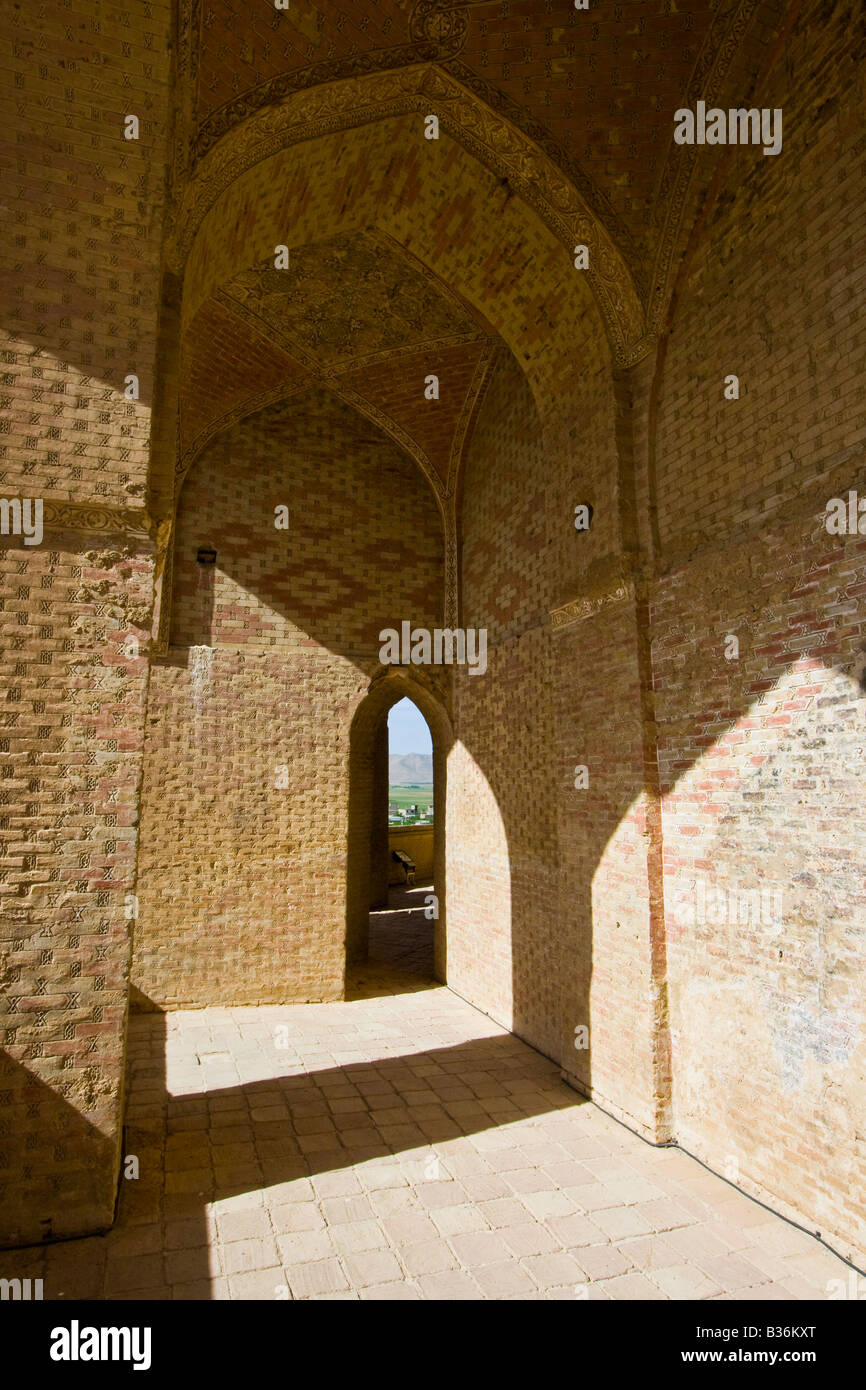 Inside Upper Level of the Oljeitu Mausoleum in Soltaniyeh Iran Stock ...