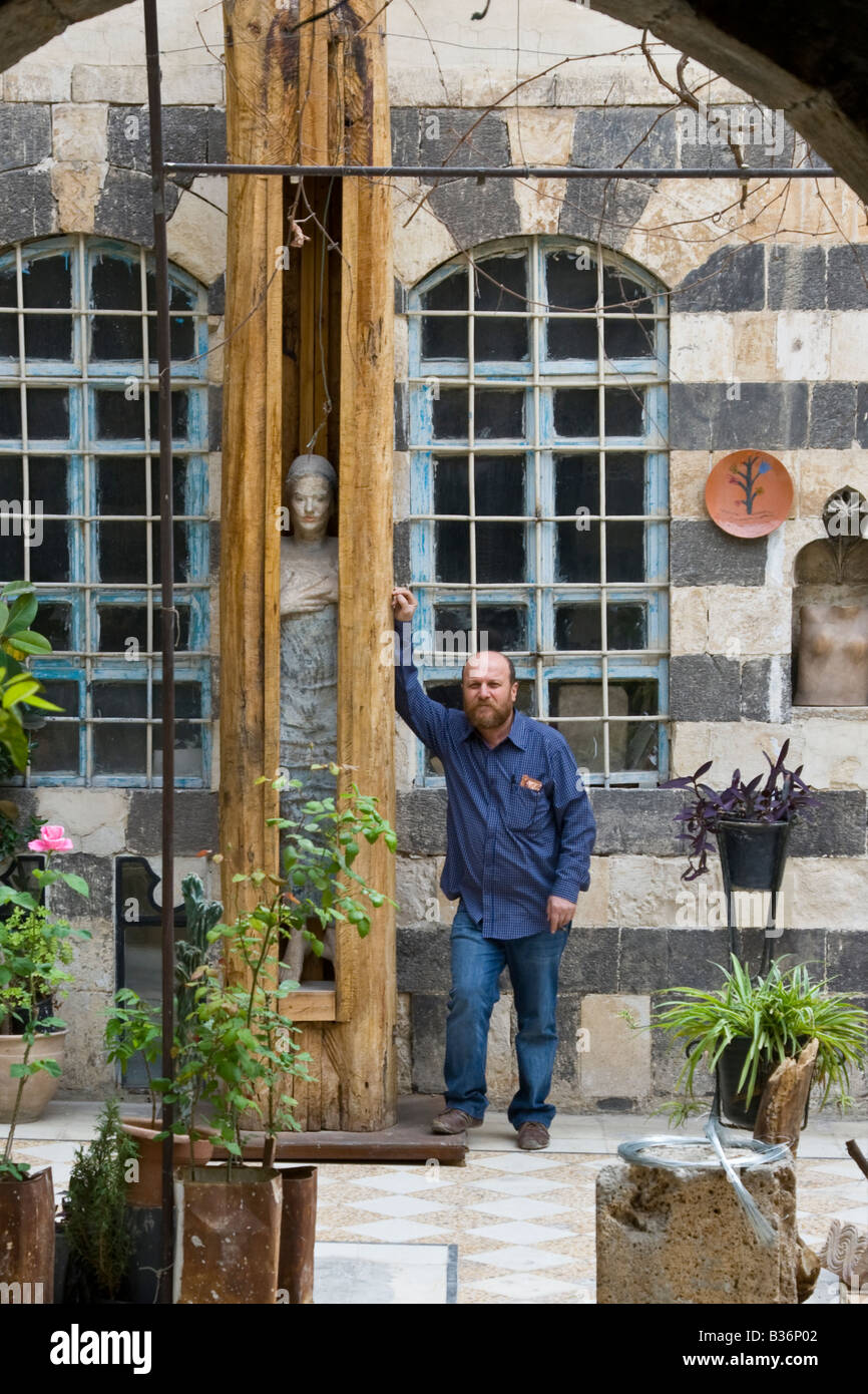 Well known syrian artist mustafa hi-res stock photography and images ...