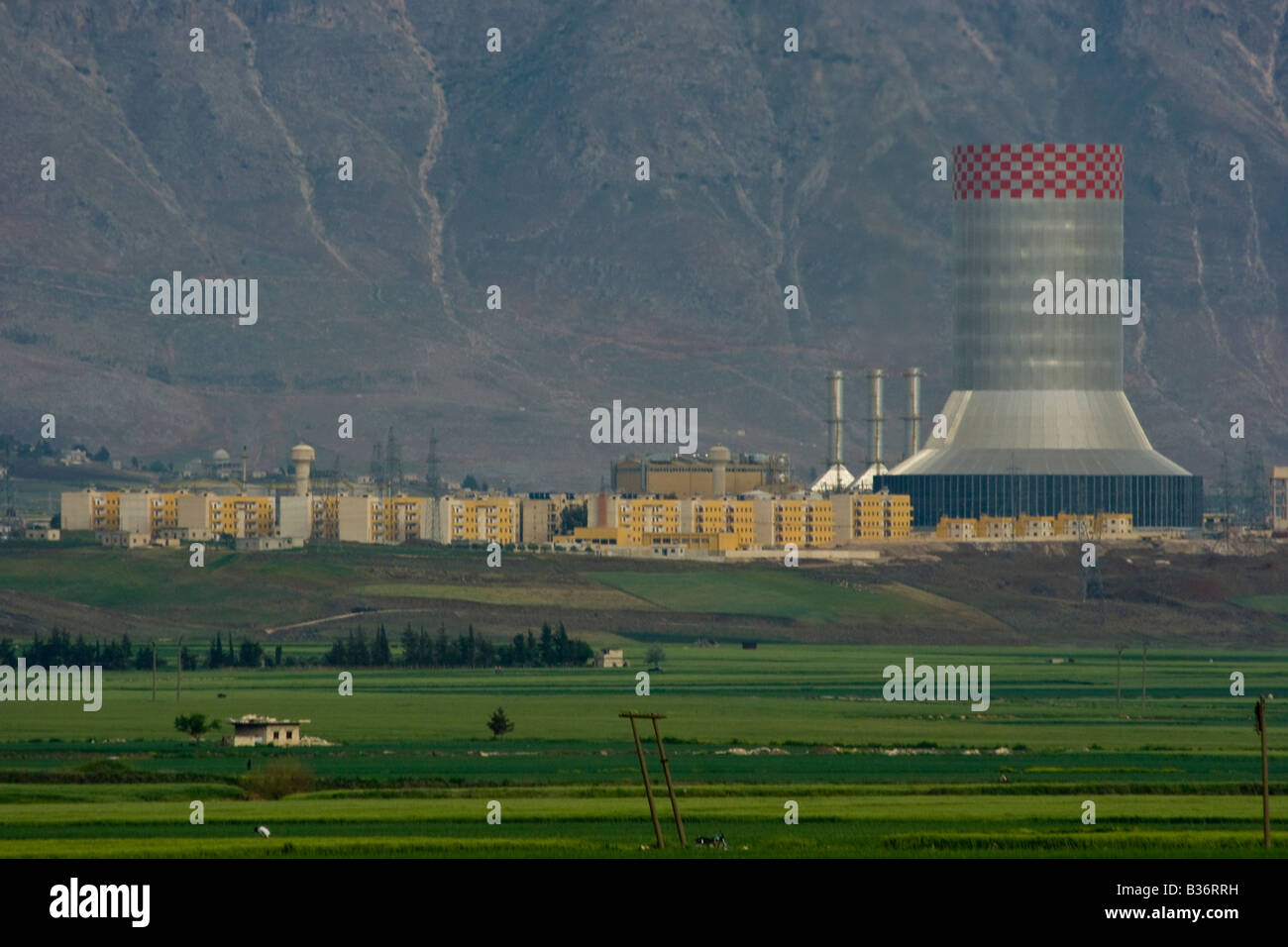Electricity Power Plant in Syria Stock Photo - Alamy