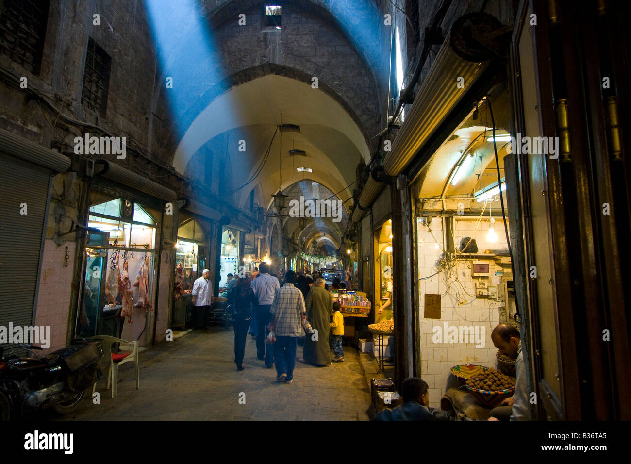 Aleppo souk hi-res stock photography and images - Alamy