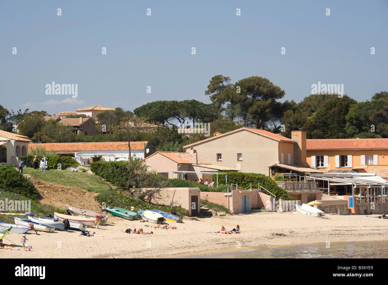 summer on the beach - french riviera Stock Photo - Alamy