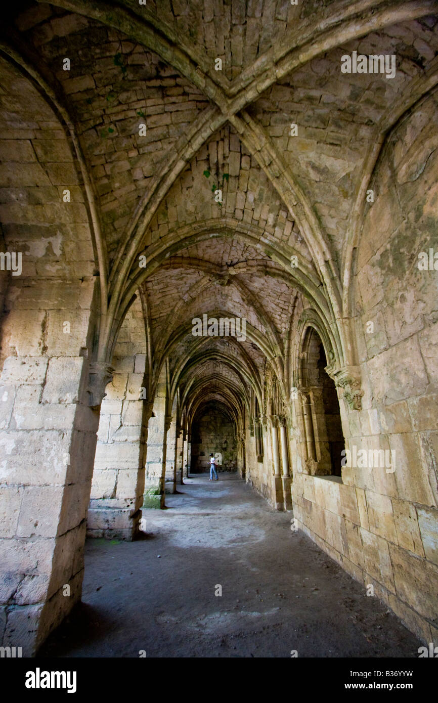 Inside krak des chevaliers medieval hi-res stock photography and images ...