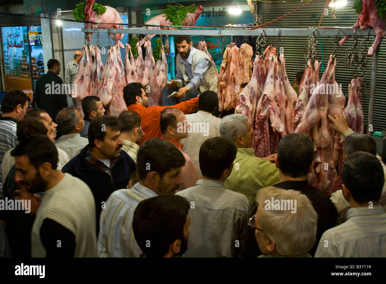 Lamb at Auction in Aleppo Syria Stock Photo - Alamy