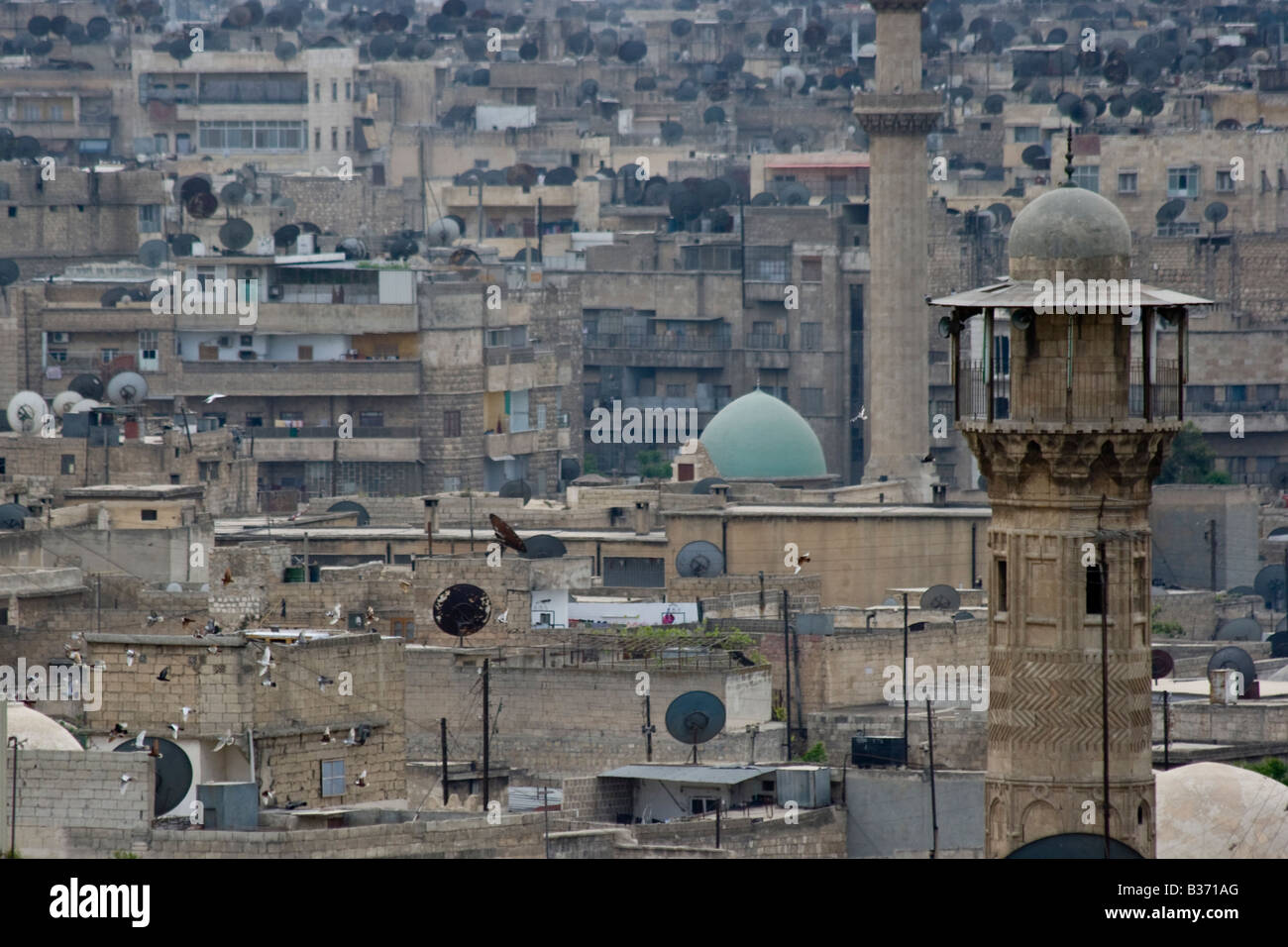 Cityscape of Aleppo Syria Stock Photo - Alamy