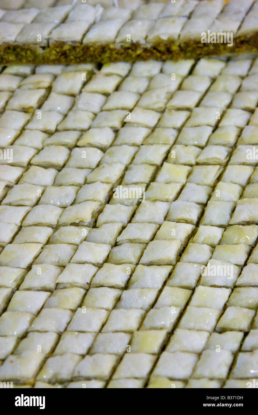 Sweets in a Bakery in Aleppo Syria Stock Photo - Alamy
