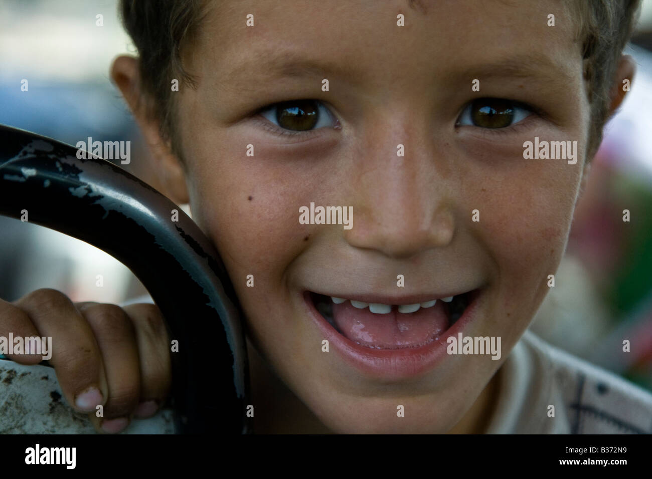 Turkmen Boy in Mary Turkmenistan Stock Photo - Alamy