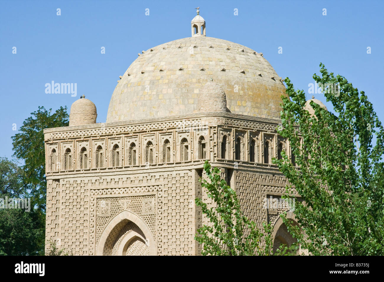 Ismail Samani Mausoleum in Bukhara Uzbekistan Stock Photo - Alamy