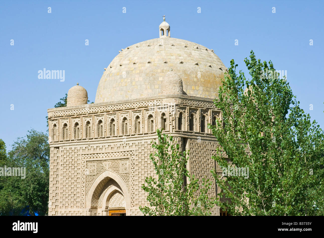 Ismail Samani Mausoleum in Bukhara Uzbekistan Stock Photo - Alamy
