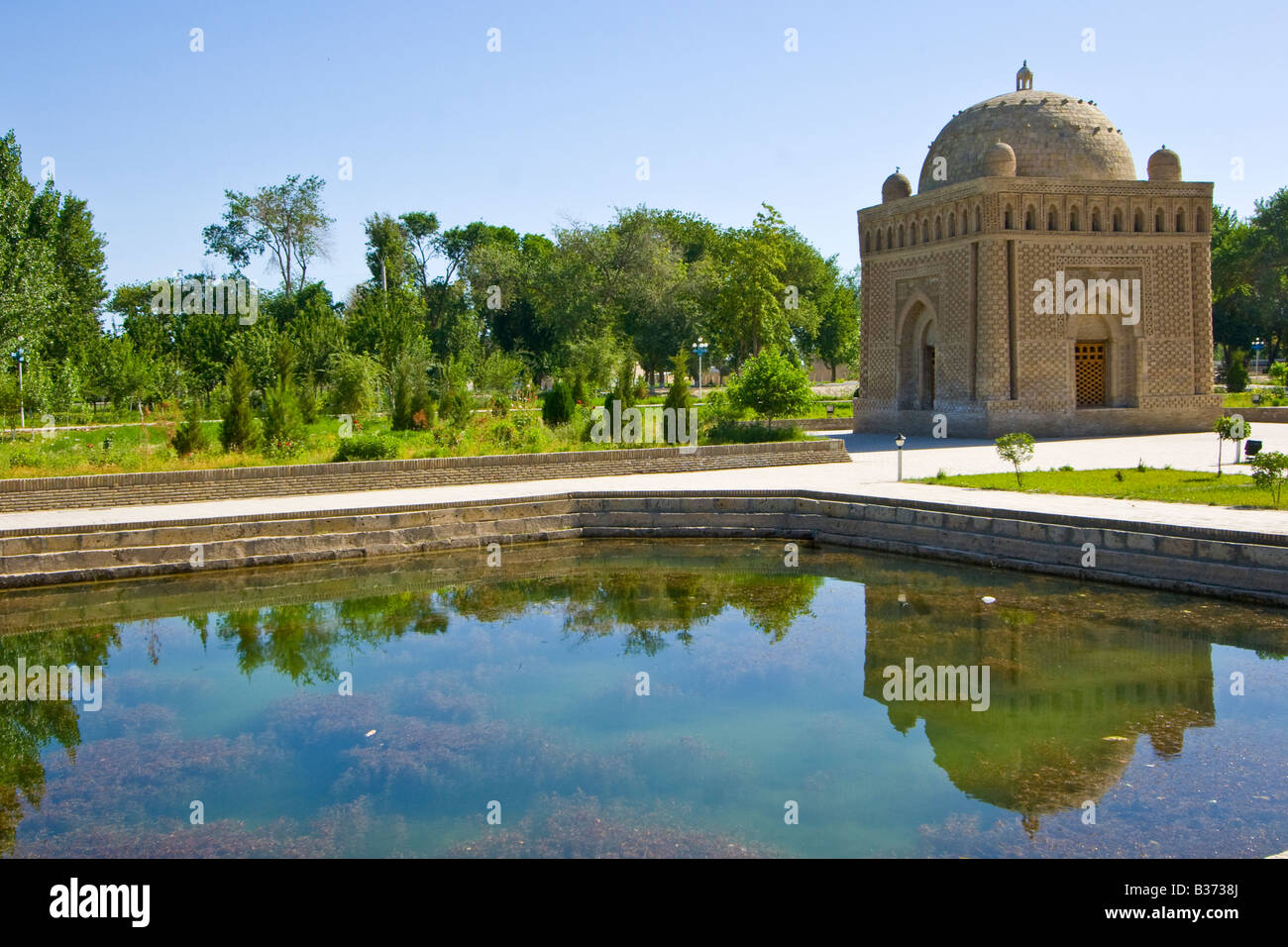 Ismail Samani Mausoleum in Bukhara Uzbekistan Stock Photo - Alamy