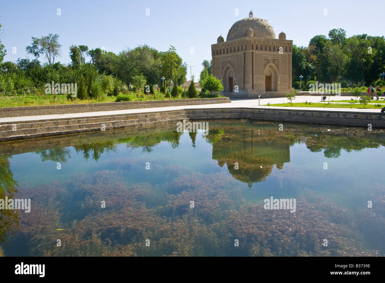 Ismail Samani Mausoleum in Bukhara Uzbekistan Stock Photo - Alamy