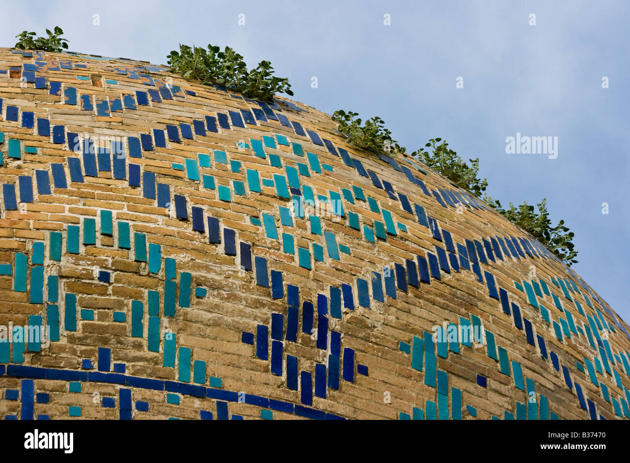 Domes at the Necropolis In Samarkan Uzbekistan Stock Photo - Alamy