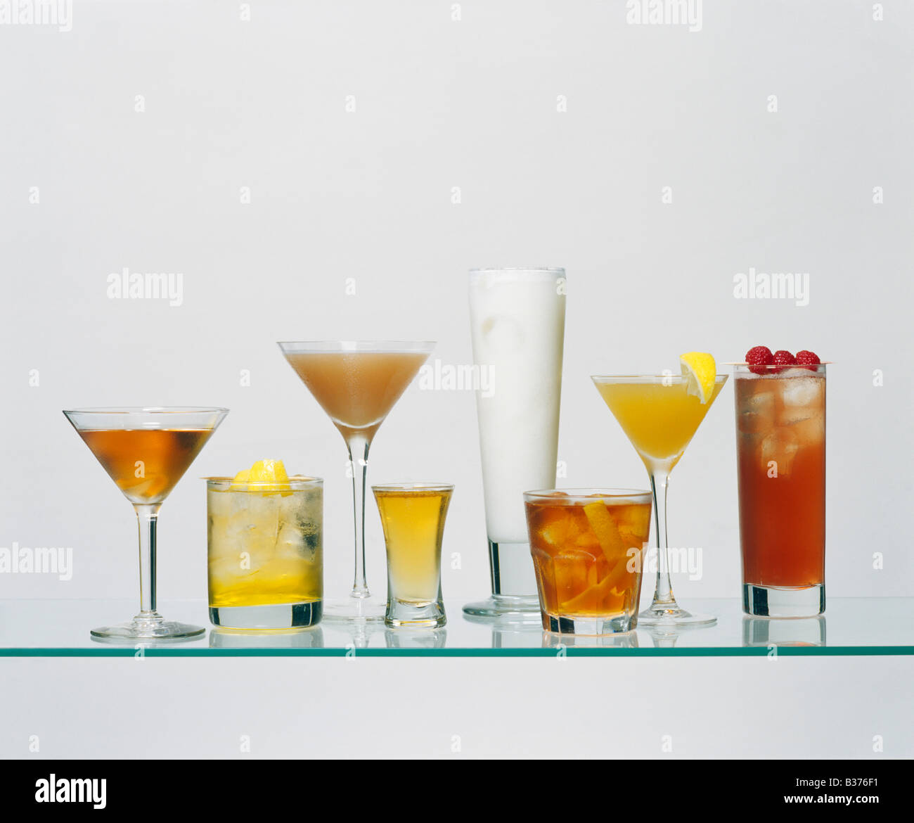 Selection of cocktails Stock Photo - Alamy