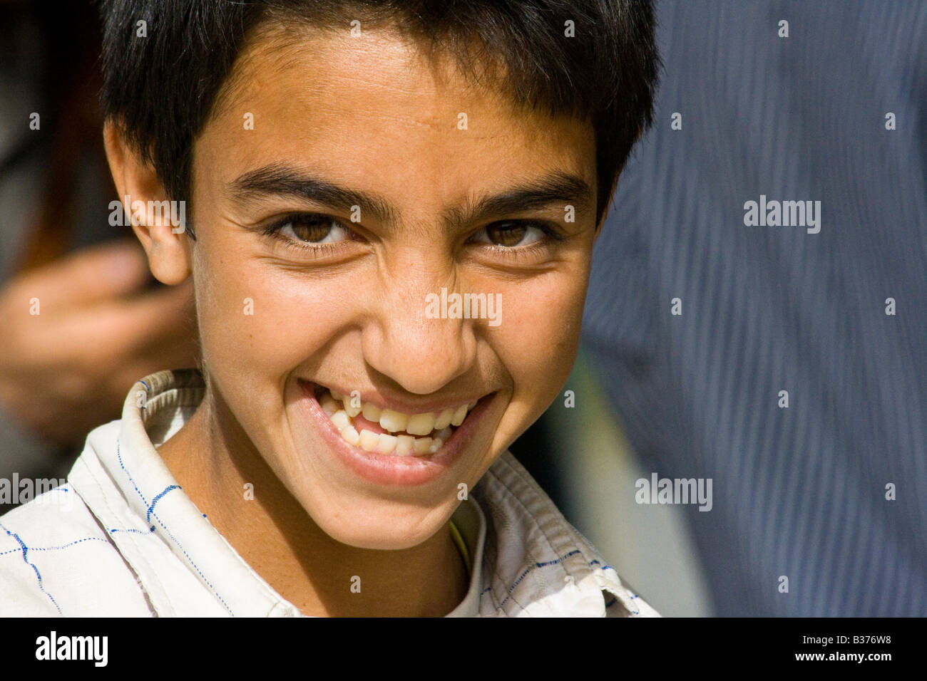 Iranian Boy in Shiraz Iran Stock Photo - Alamy