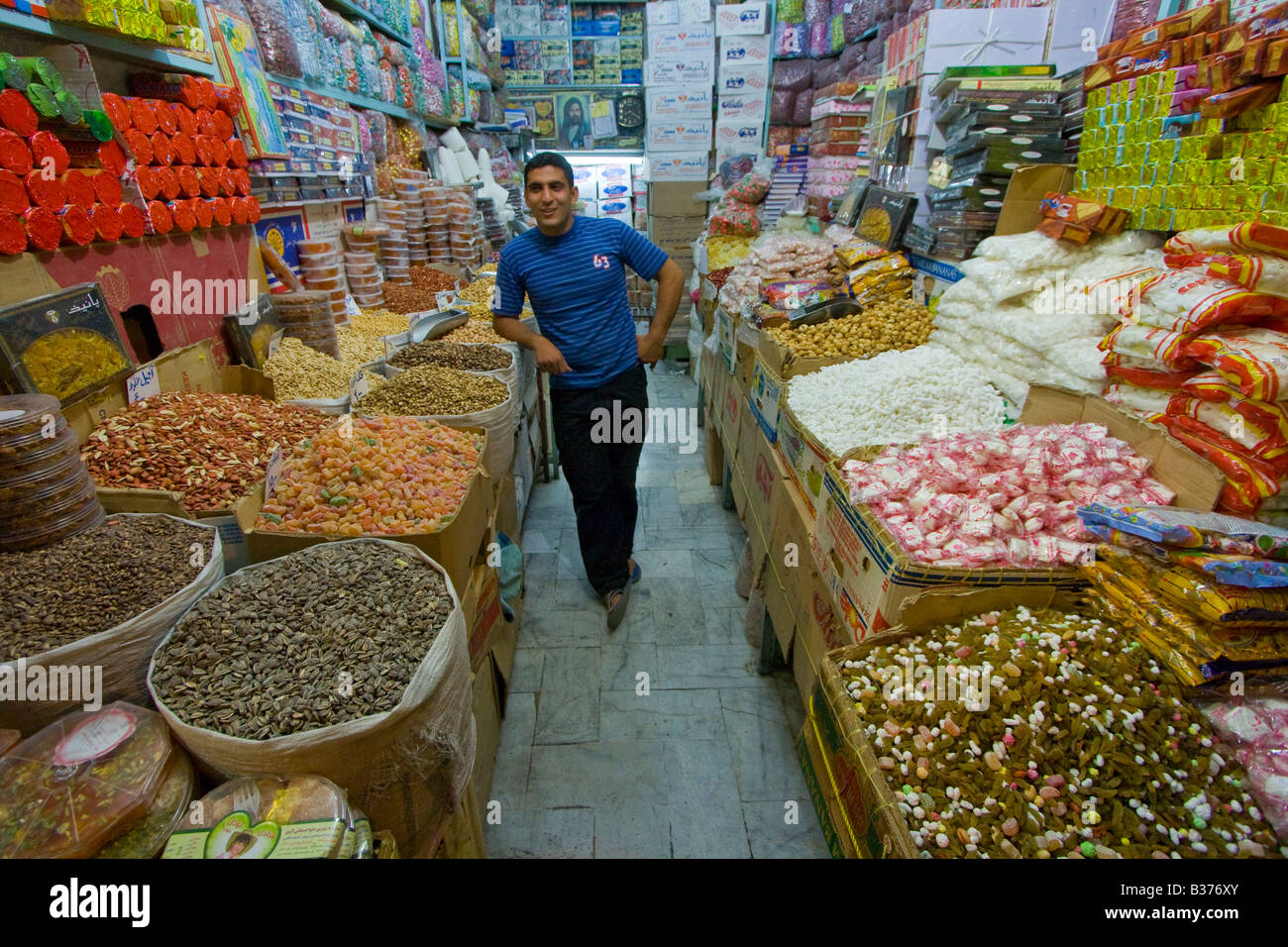 Dry Goods Store in Shiraz Iran Stock Photo - Alamy