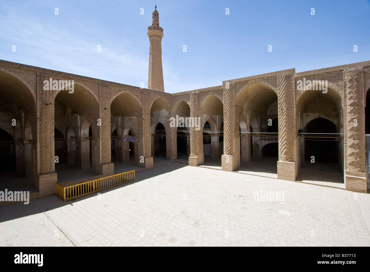 Jameh Masjid or Friday Mosque in Nain Iran Stock Photo - Alamy