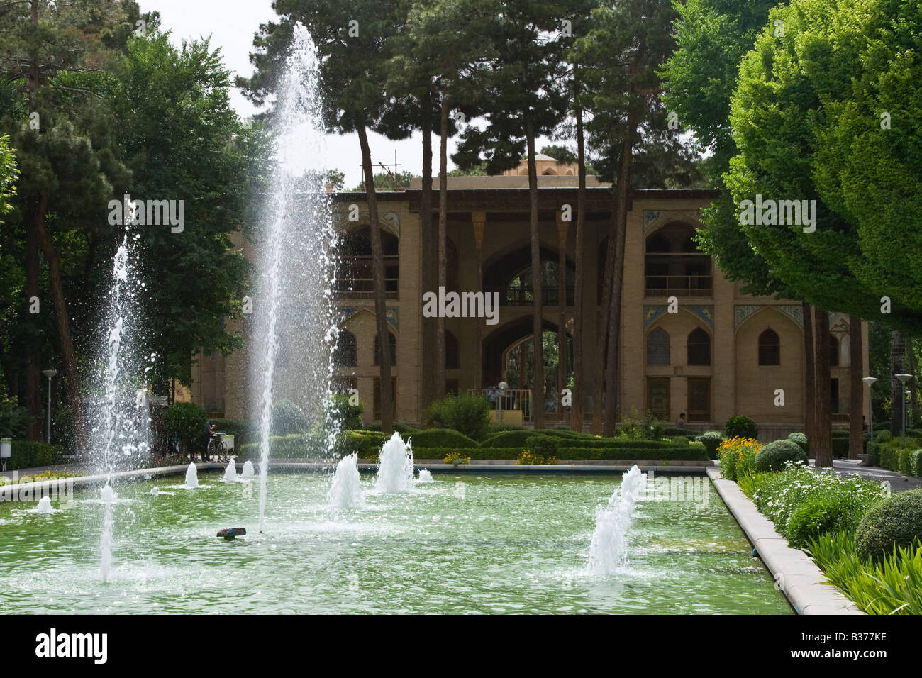 Hasht Behesht Palace in Esfahan Iran Stock Photo - Alamy