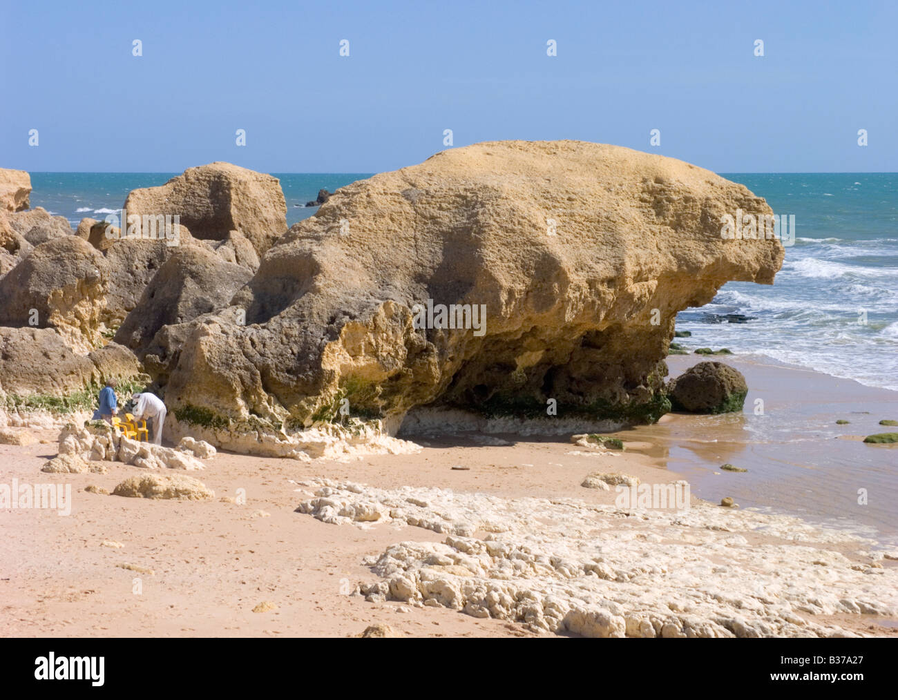 Praia da Gale Albufeira Algarve Portugal Stock Photo - Alamy