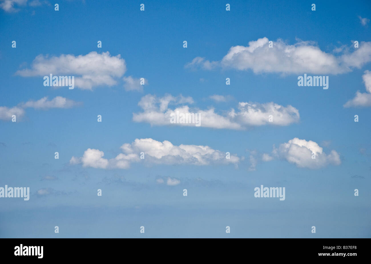 Summer Cumulus cloud UK Stock Photo - Alamy