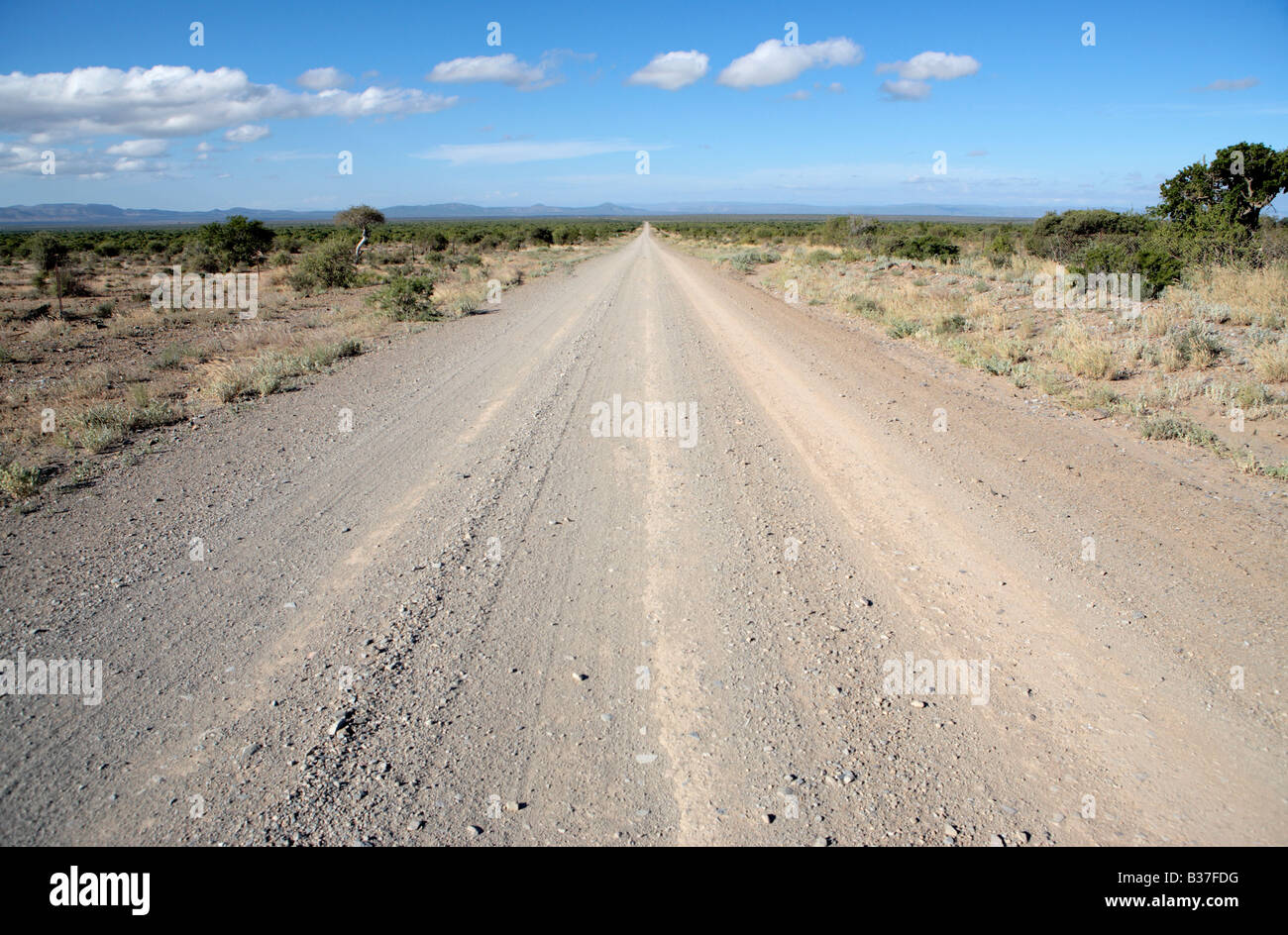 Straight road into distance and desert hi-res stock photography and ...