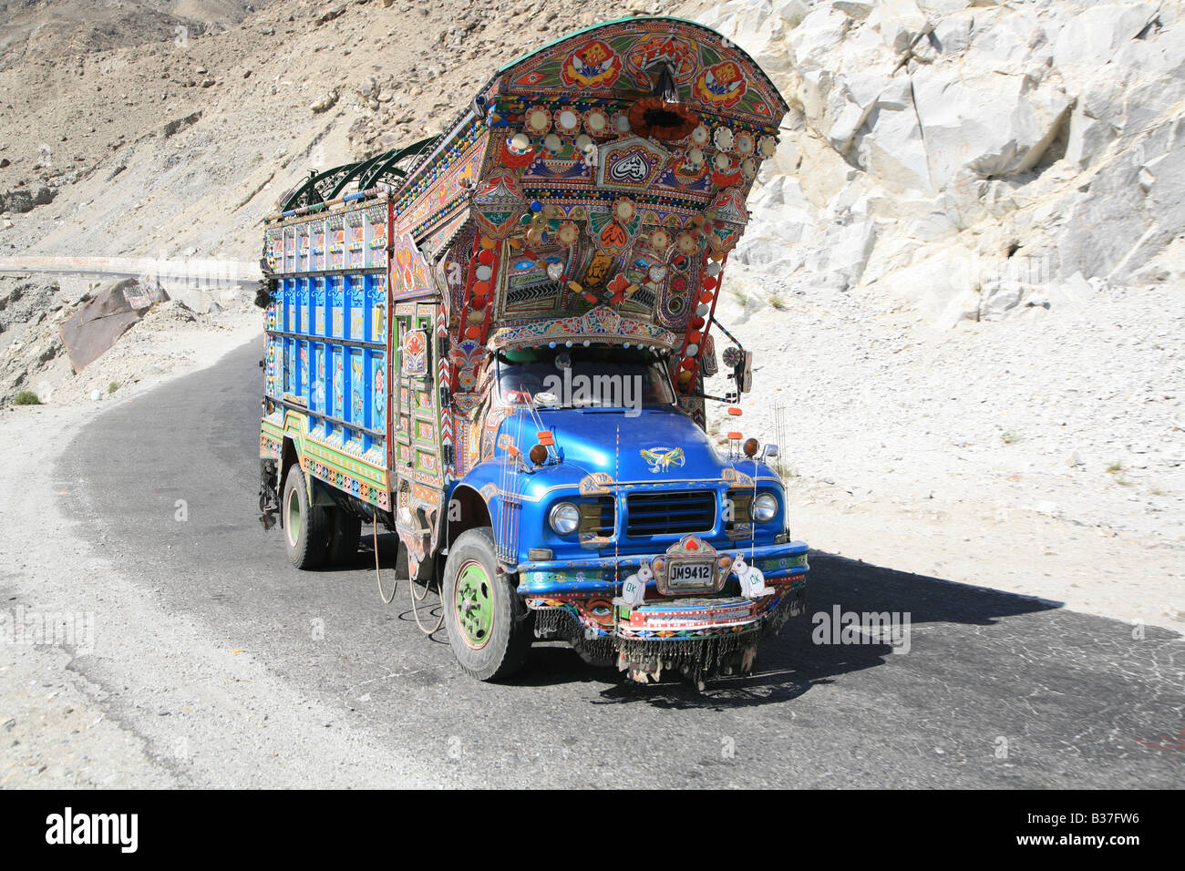 Pakistani Truck Side View