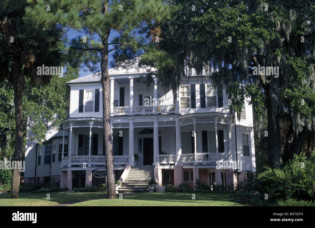 The Cuthbert House inn Bay Street Traditional style White clapboard ...