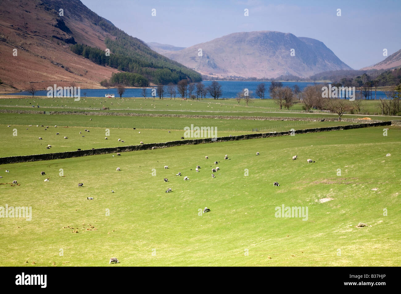 Gatesgarth Farmland Warnscale Fields and Pastures around the Sothern ...