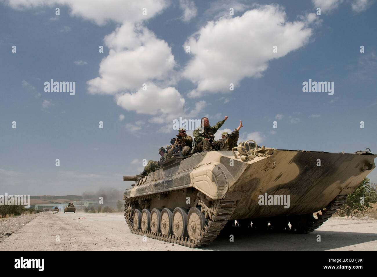 Armored Column High Resolution Stock Photography and Images - Alamy