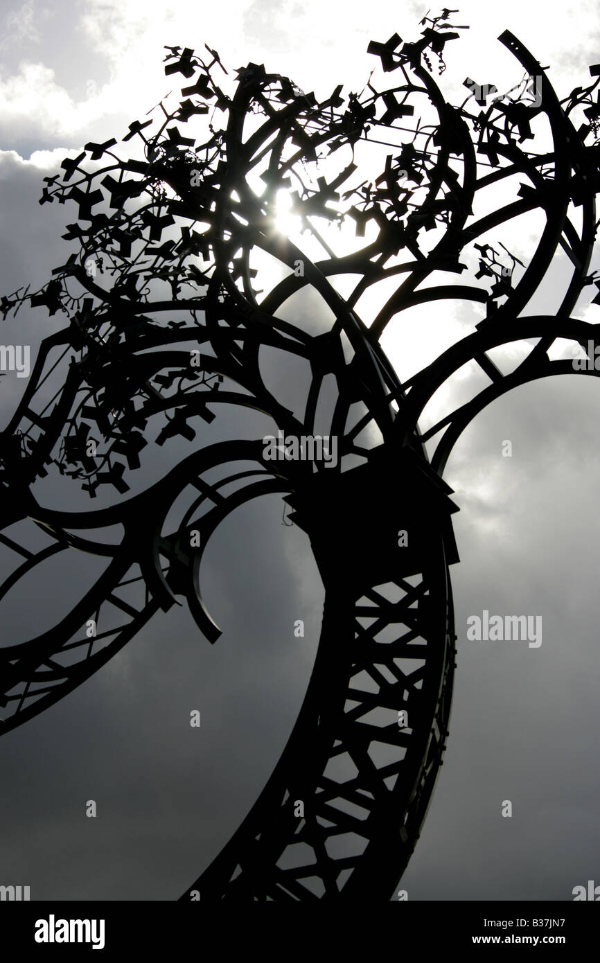 Sunderland sculpture tree hi-res stock photography and images - Alamy