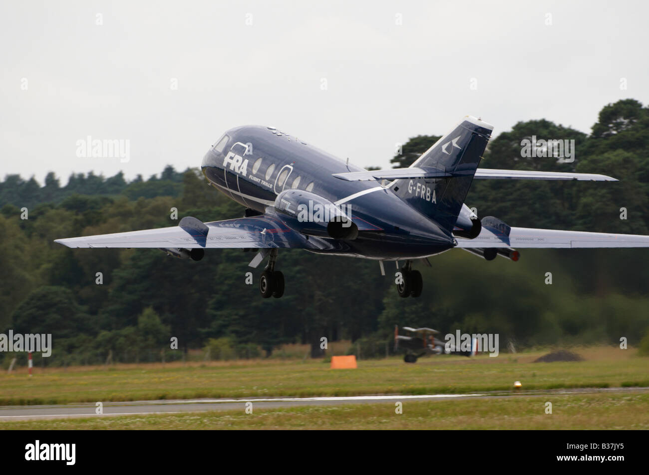 Dassault Falcon 20 Mystere 20DC Farnborough Air Show 2008 Stock Photo ...