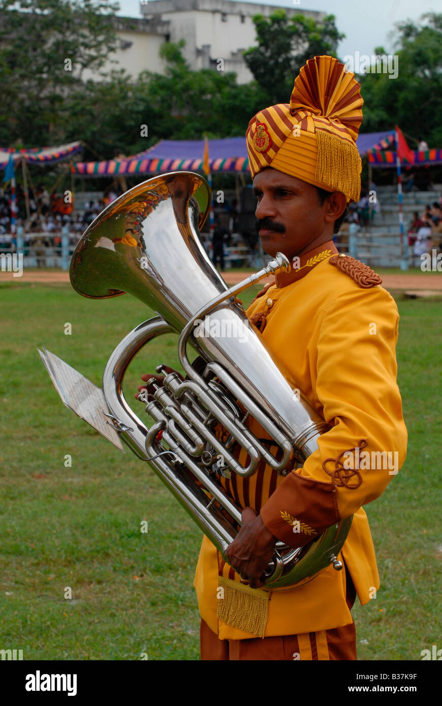 A band Police constable of Kerala Police,India Stock Photo - Alamy