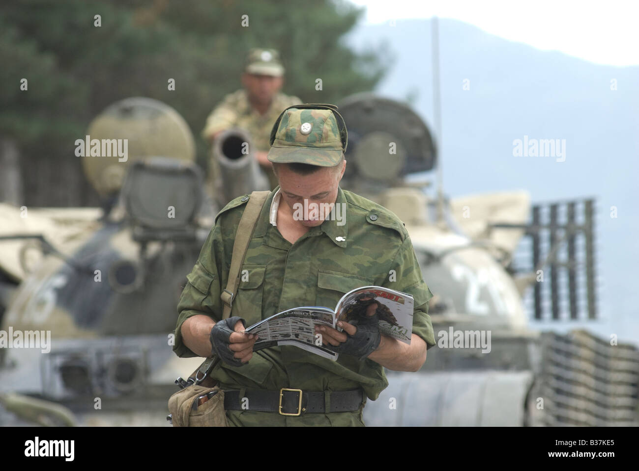 Troop carrier tank soldiers hi-res stock photography and images - Alamy