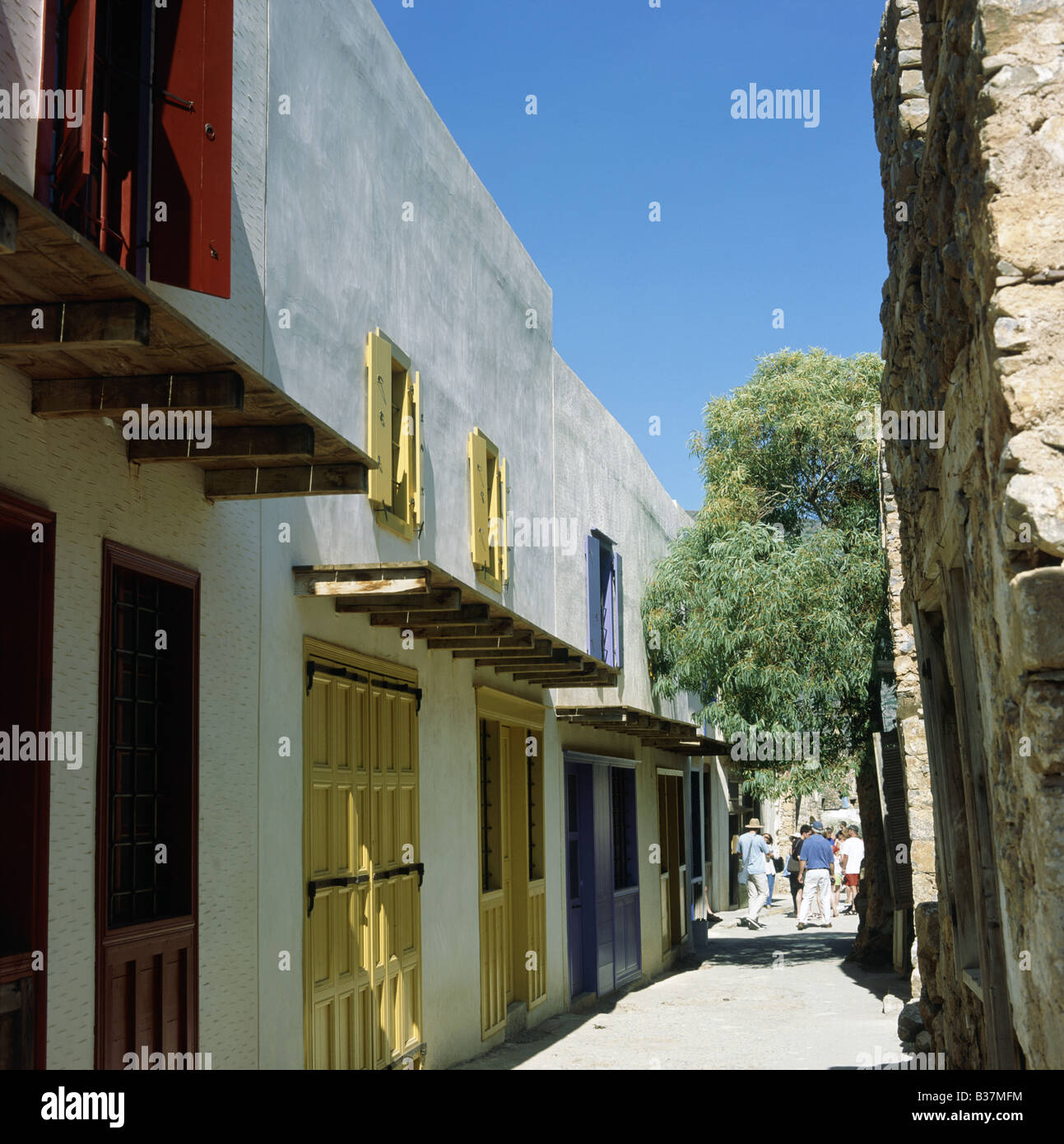 Island Venetian fortress quarantine colony for lepers Street Houses in ...