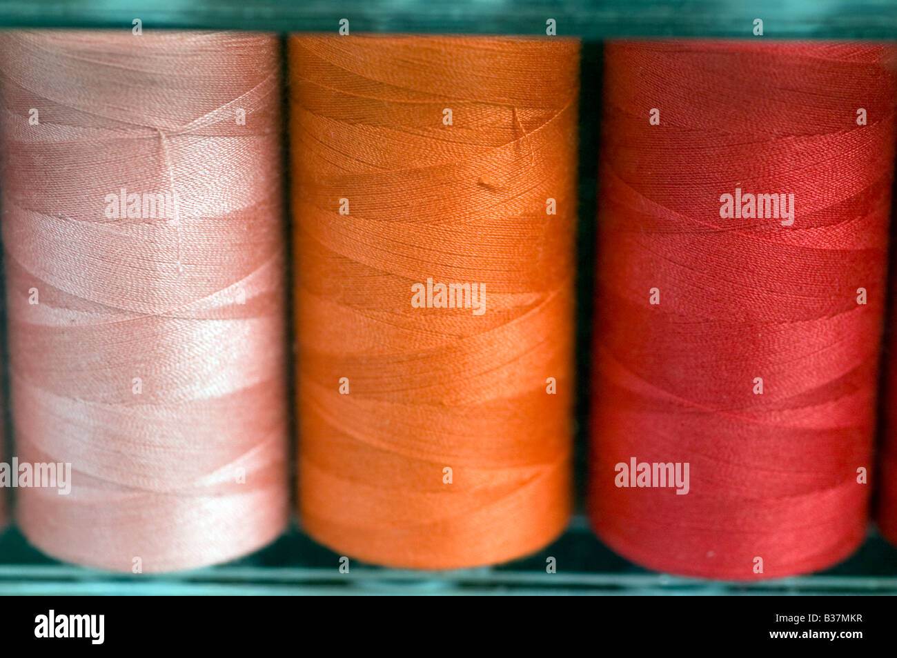 spools of thread Stock Photo - Alamy