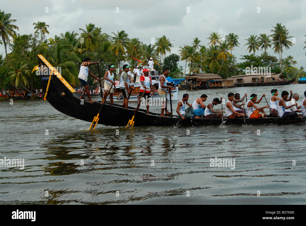 Nehru Trophy boat race at Alleppey,Kerala,India Stock Photo - Alamy