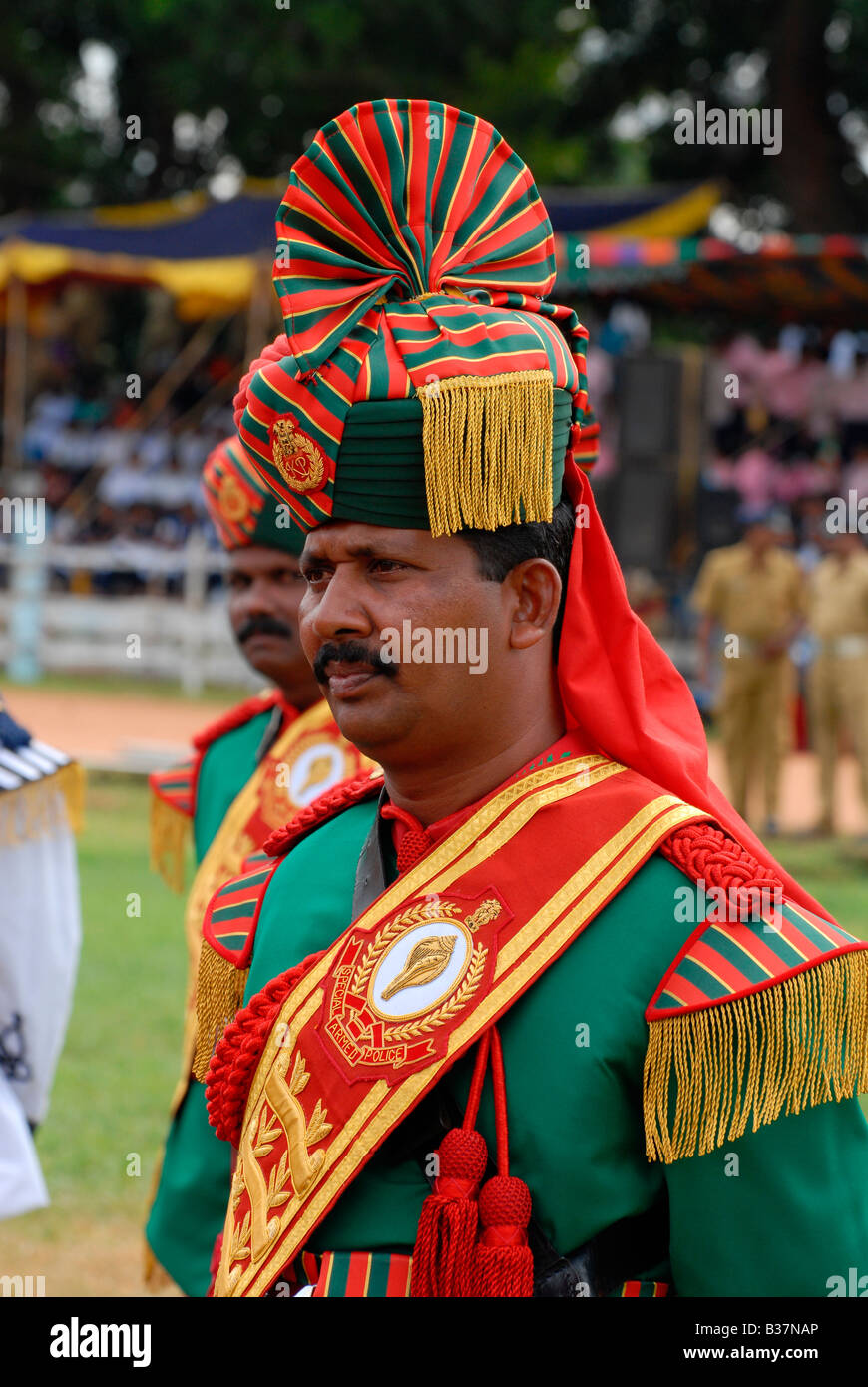 A band Police constable of Kerala Police,India Stock Photo - Alamy