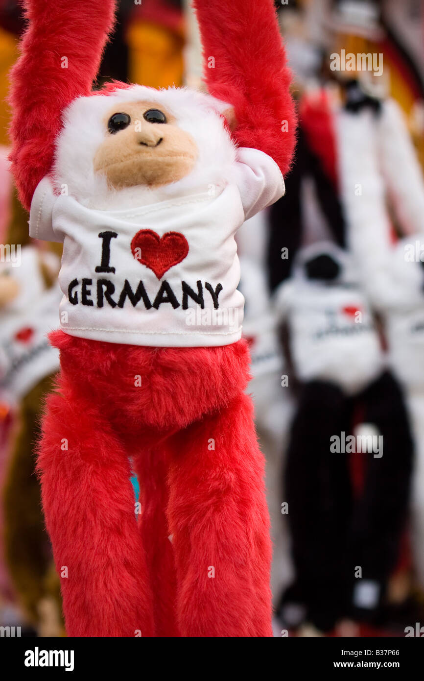 Stuffed monkey with I love germany shirt at Germanfest in Milwaukee ...