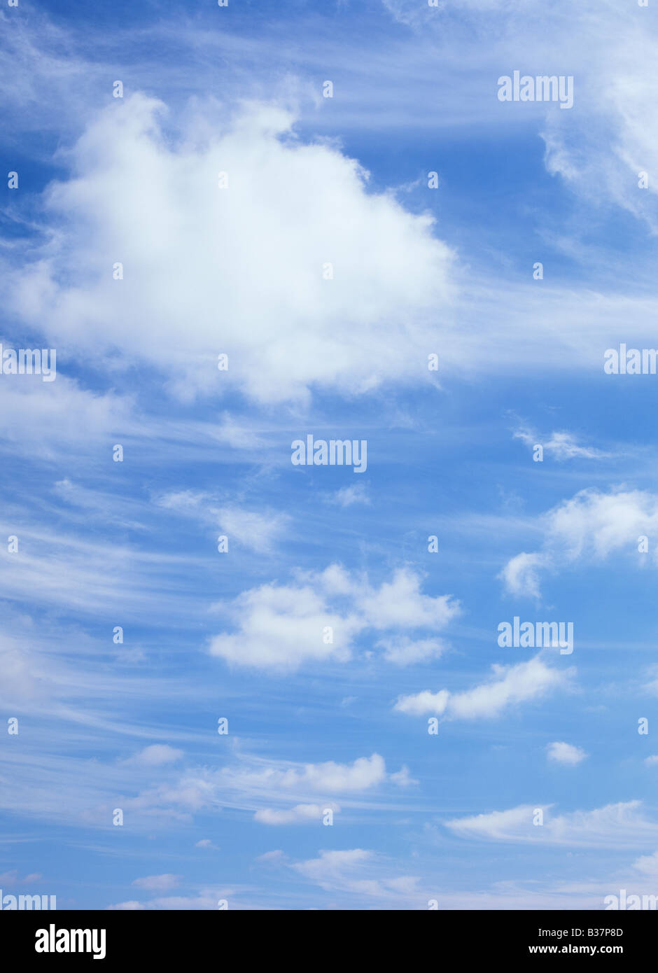 Altocumulus and Cirrus Stock Photo - Alamy