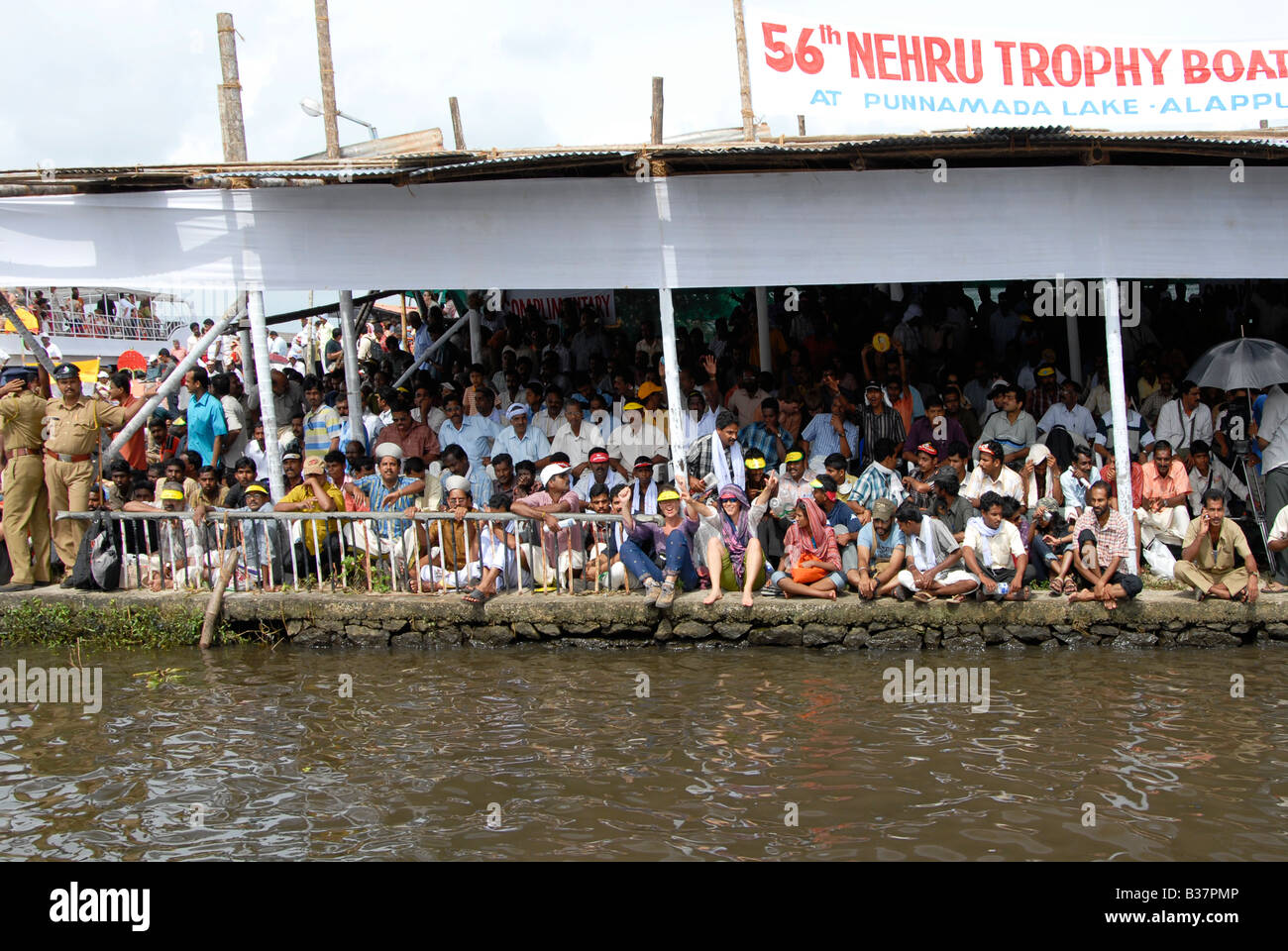 Nehru Trophy boat race at Alleppey,Kerala,India Stock Photo - Alamy