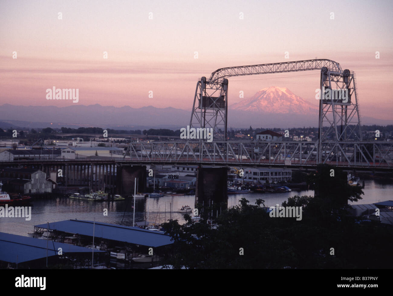 Tacoma tide flats hi-res stock photography and images - Alamy