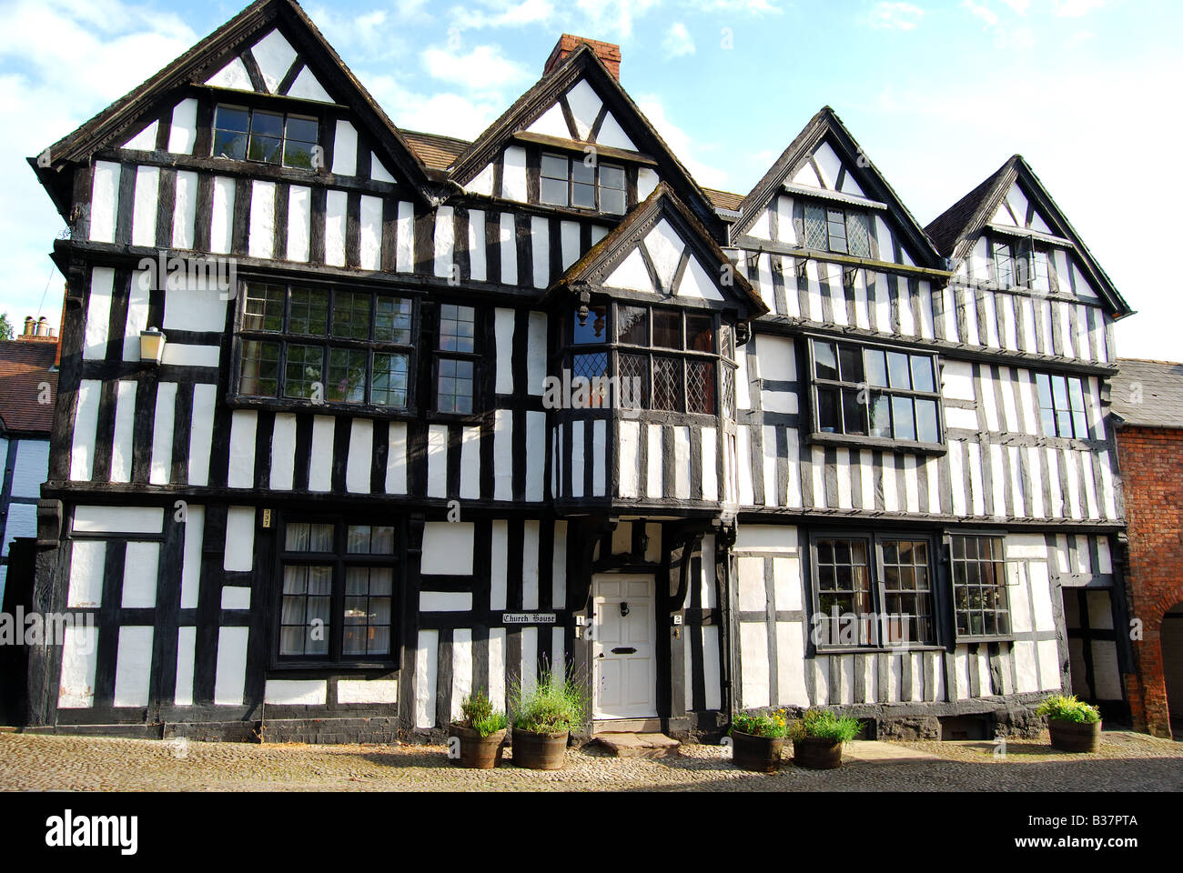 17th Century timber-framed Church House, Church Lane, Ledbury ...