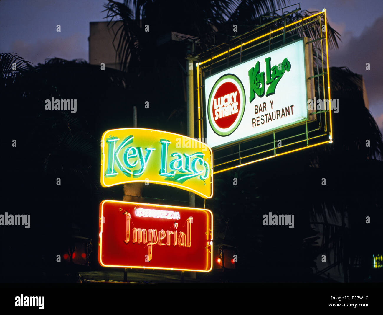 San Jose, Key Lago Bar Stock Photo - Alamy