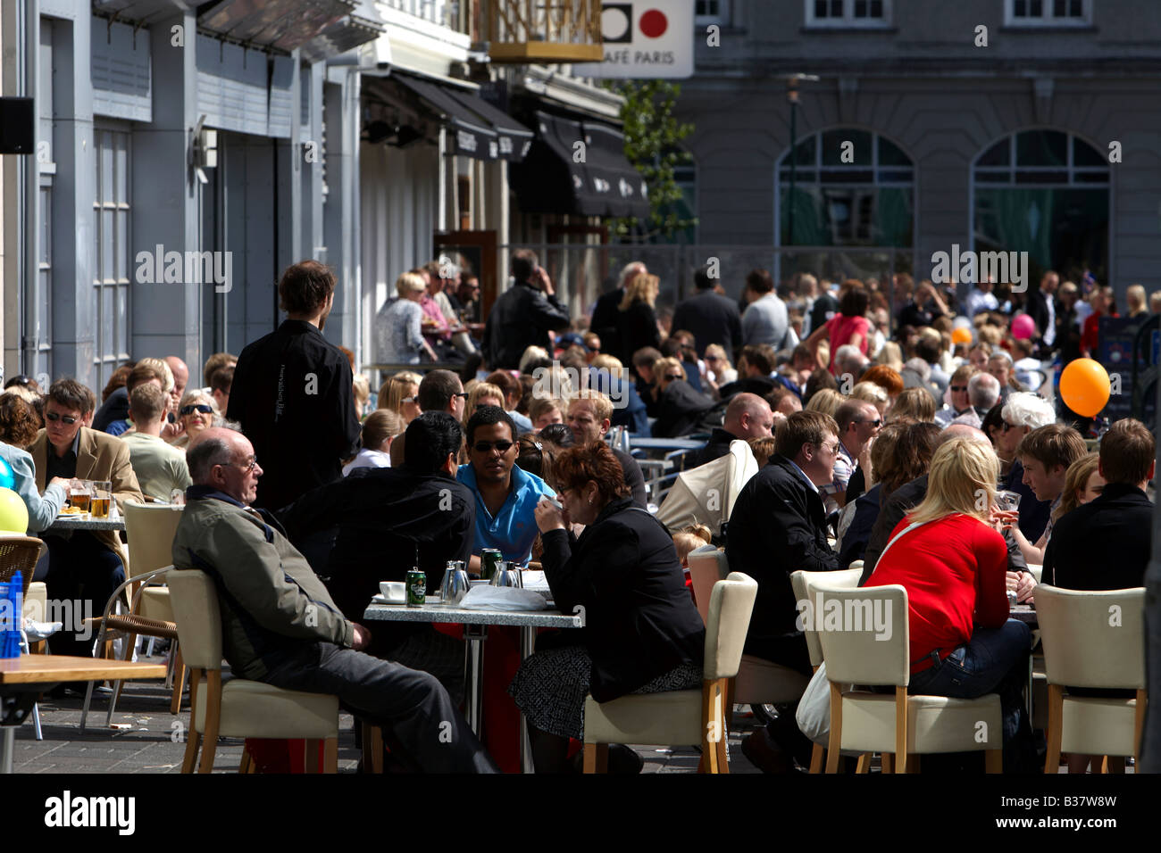 17th of June Celebration of the Independence day of Iceland Stock Photo ...