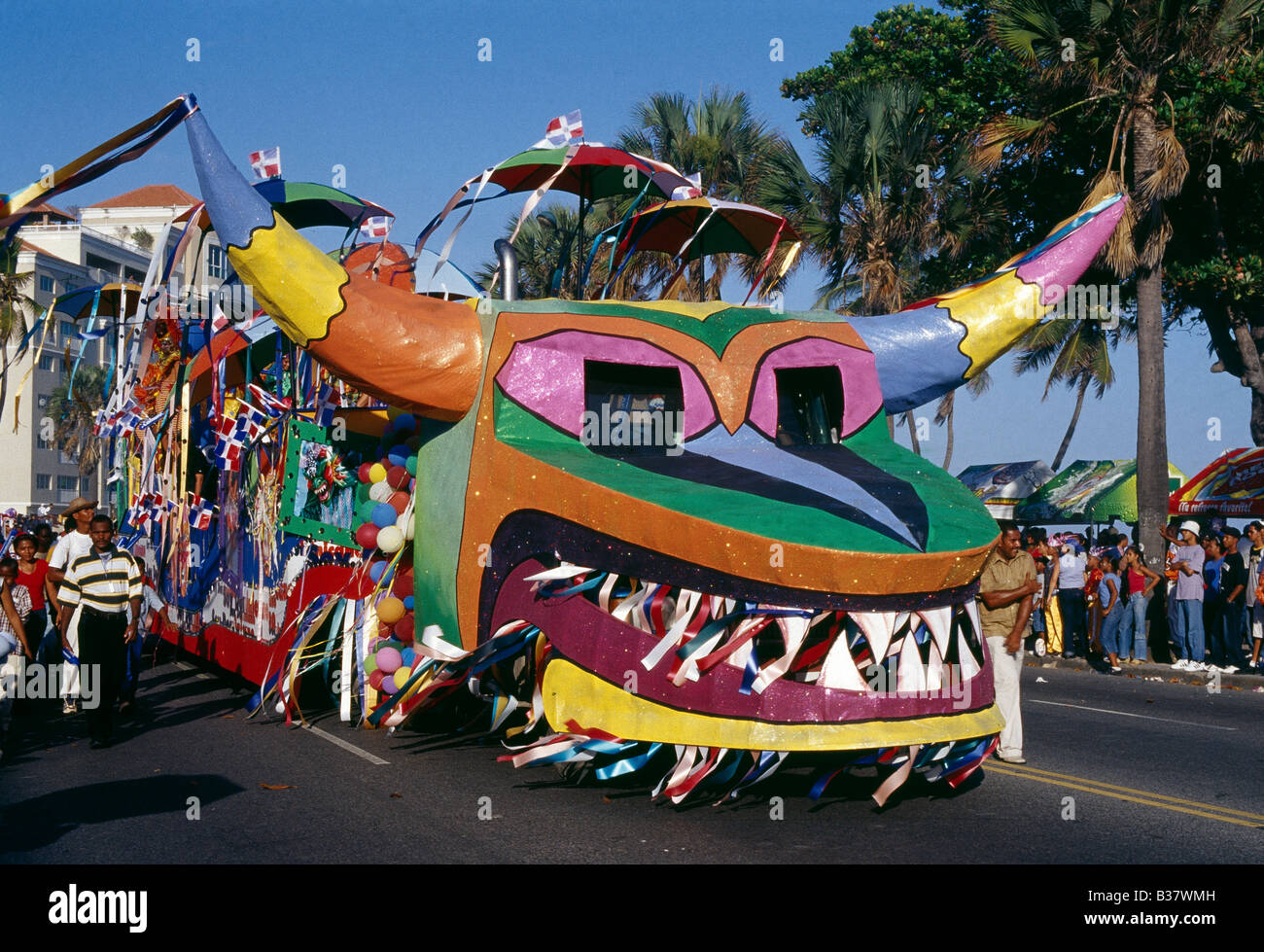 Carnival Parade Float, Day Stock Photo - Alamy