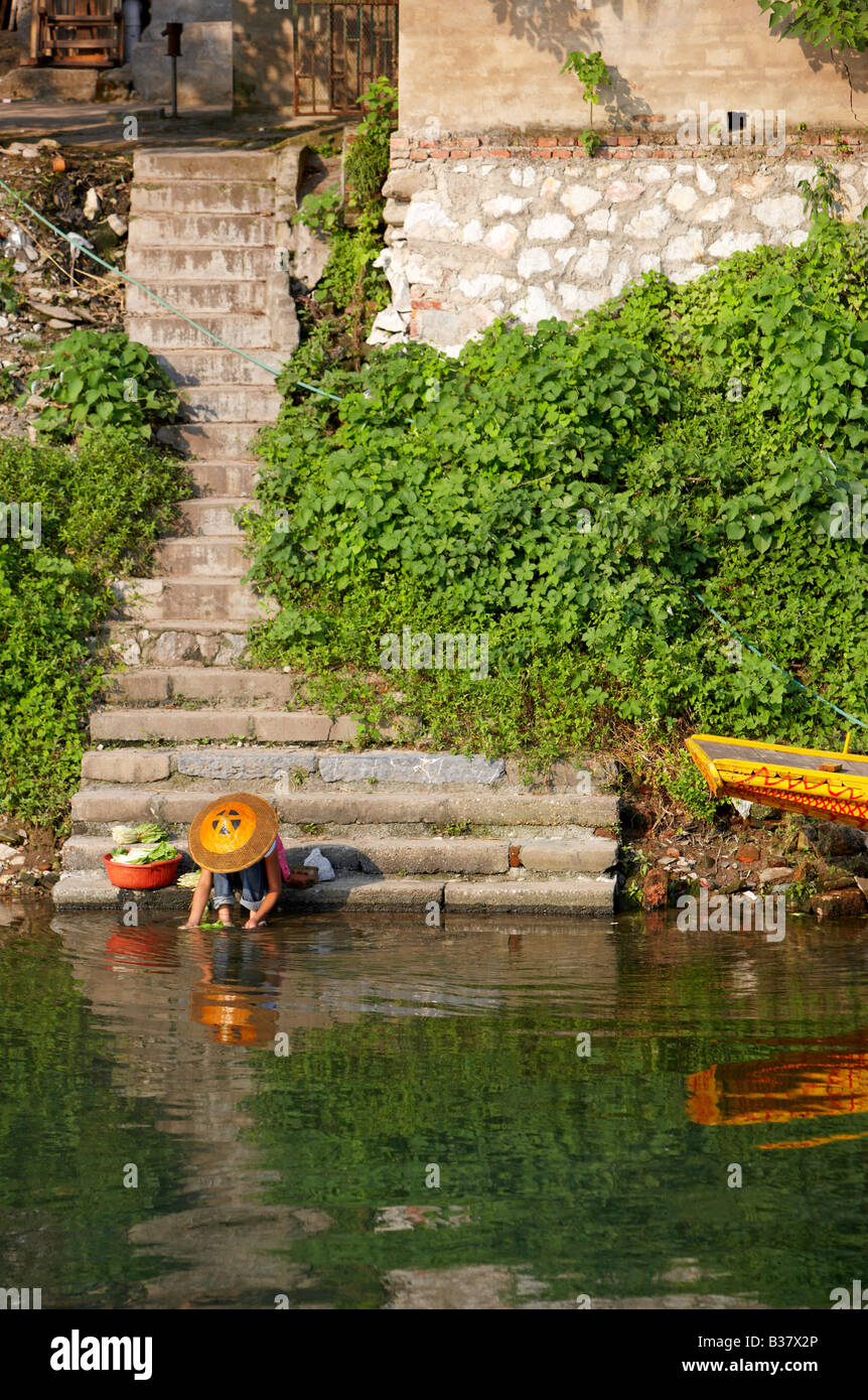 The people and sight of Guilin Southern China Stock Photo - Alamy
