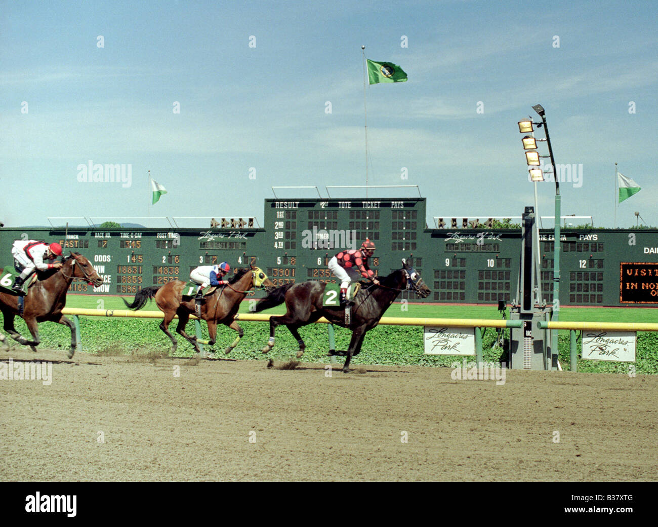 Photo finish horse hi-res stock photography and images - Alamy