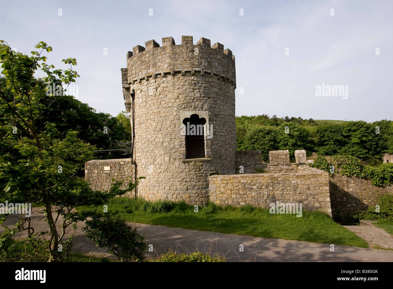 Restored Ice Tower Dunraven Park Estate Southerndown Vale of Glamorgan ...