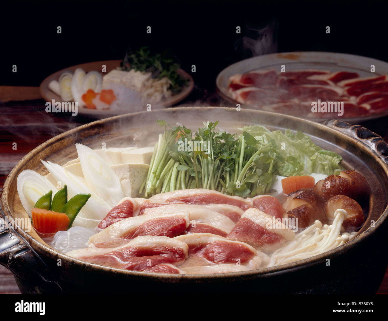 Hot pot dish Stock Photo - Alamy