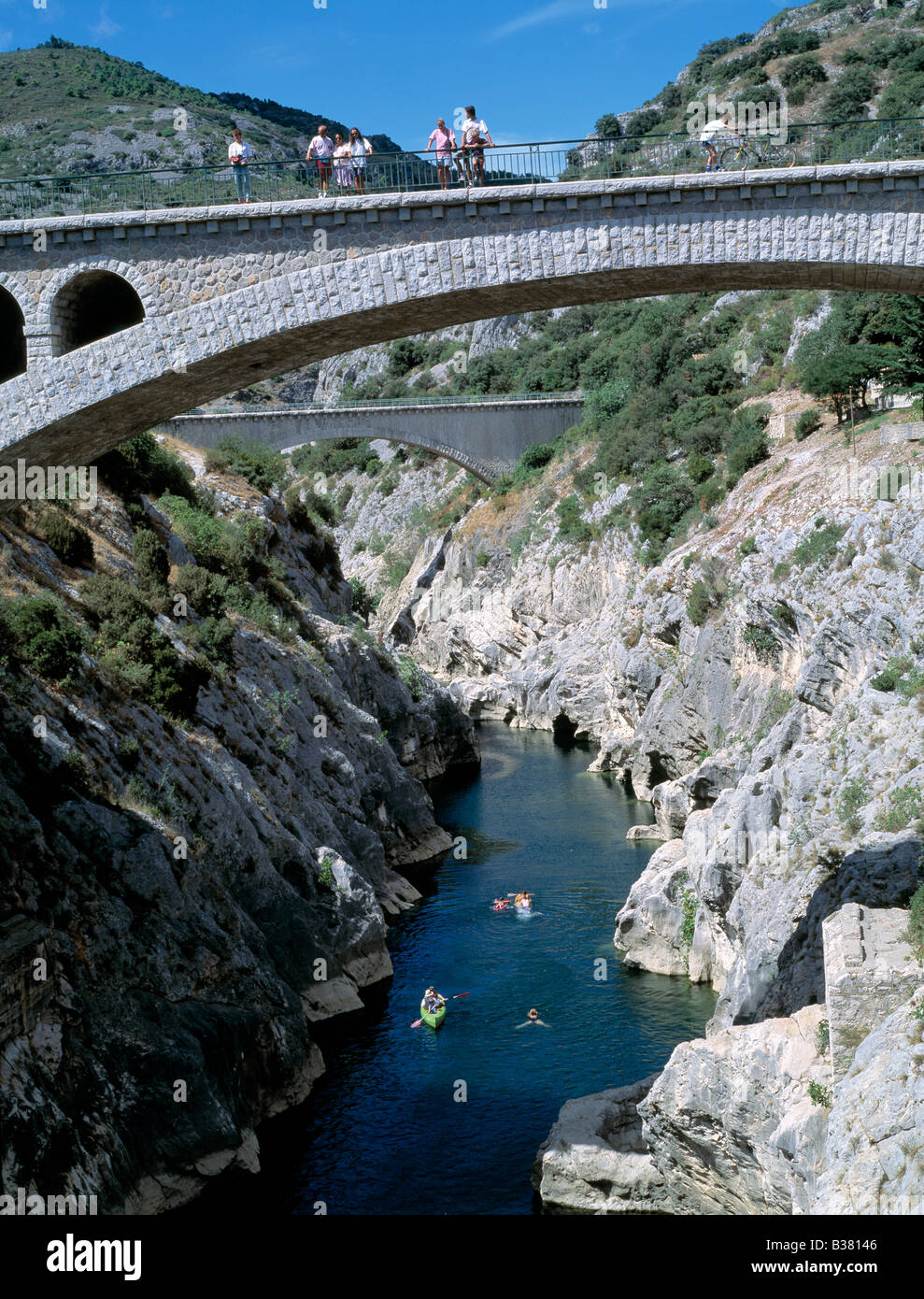 Gorges De L'herault Stock Photo - Alamy